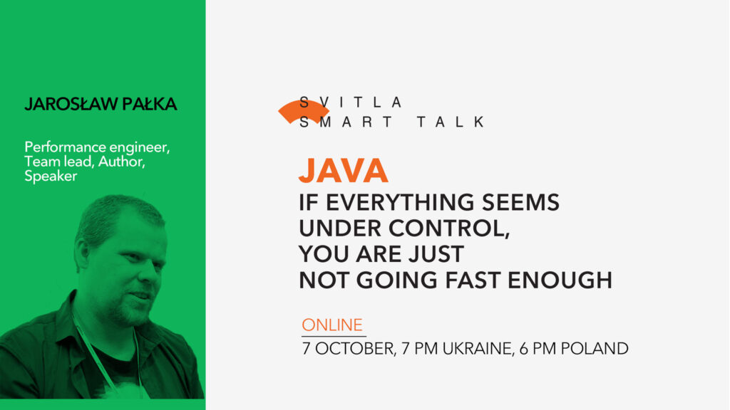 Svitla Smart Talk: Java & Control Speed