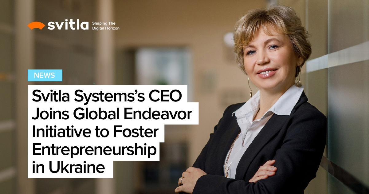 Nataliya Anon Joins Global Endeavor Initiative | Svitla Systems