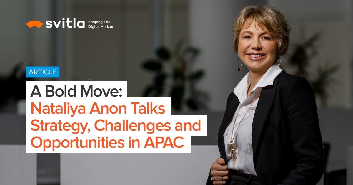 Svitla Expands to Australia: Interview with CEO Nataliia Anon | Svitla Systems